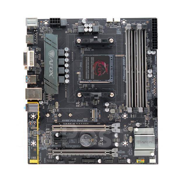 Материнская плата AFOX A520D4-MA-V2, SocketAM4, новый, под заказ. Цена ...