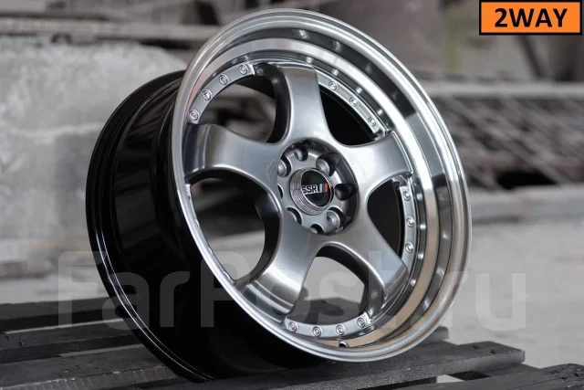 R17 SSR SP1 7.5J ET35 4*100/4*108 hyper (A030) - Диски в Волгограде