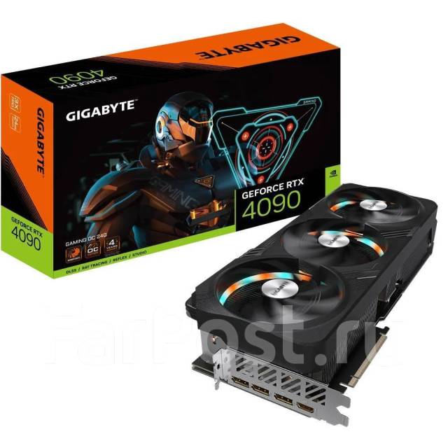 Видеокарта Gigabyte GeForce RTX 4090 Gaming OС Гарантия ДНС ...