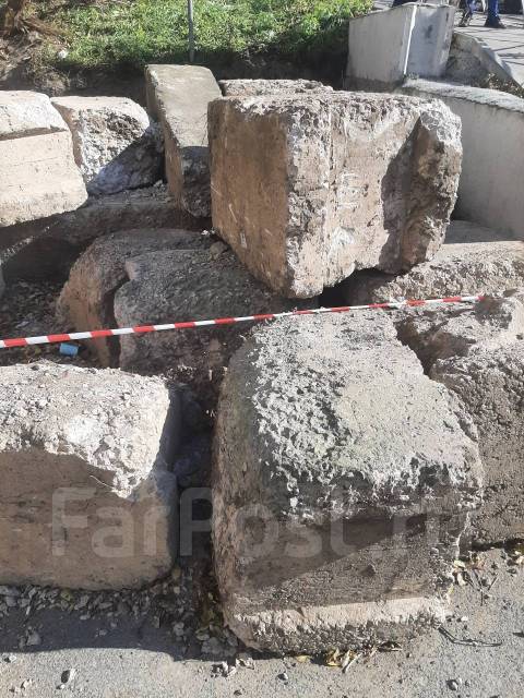 Продам бетонные блоки - Бетон, кирпич, ЖБИ во Владивостоке