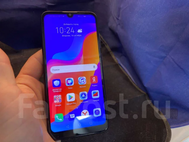 Смартфон Honor 8A 3/64Gb NFC! БарахолкаДВ, 64 гб, 6.09", моноблок ...