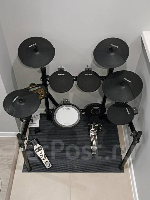 Элекстронные барабаны NUX DM-5S, б/у, в наличии. Цена: 41 000₽ во ...