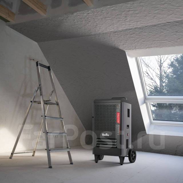 Осушитель воздуха промышленный мобильный Ballu BDI-80L - 80л. в сутки, новый, в наличии. Цена ...