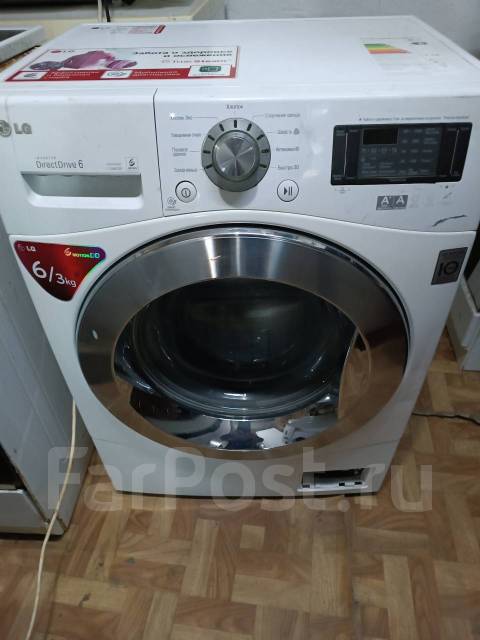 Стиральная машина автомат LG 6 кг - Стиральные машины в Уссурийске