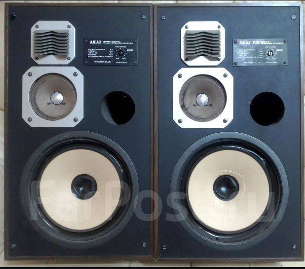 Колонки Akai SW137-II под ремонт - Акустические системы в Хабаровске