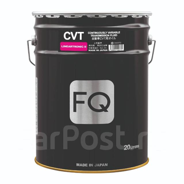 Трансмиссионное масло FQ CVT Lineartronic II, 20л FQ Fujito Quality ...