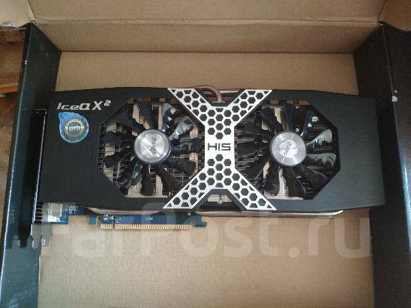 HIS R9 280X IceQ X2 6GB, б/у, в наличии. Цена: 6 600₽ во Владивостоке