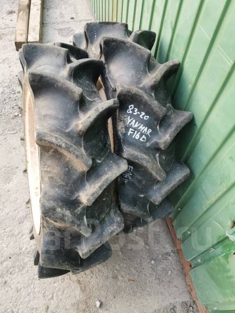 Колеса, шины 8.3-20 Япония б. у. на дисках на трактор Yanmar F16, 20 ...