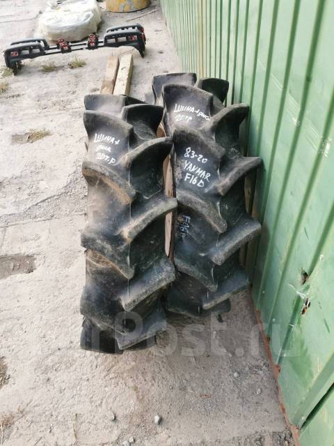 Колеса, шины 8.3-20 Япония б. у. на дисках на трактор Yanmar F16, 20 ...