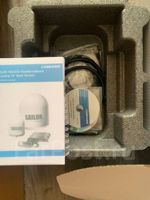 Спутниковый Терминал Инмарсат FBB sailor 250 (новый), судовое снабжение, цена: 400 000₽, в ...