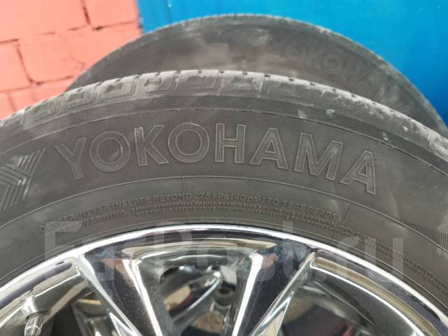 Диски R18 5x114.30 Sakura Wheels (Япония) + резина Yokohama 235/60 ...