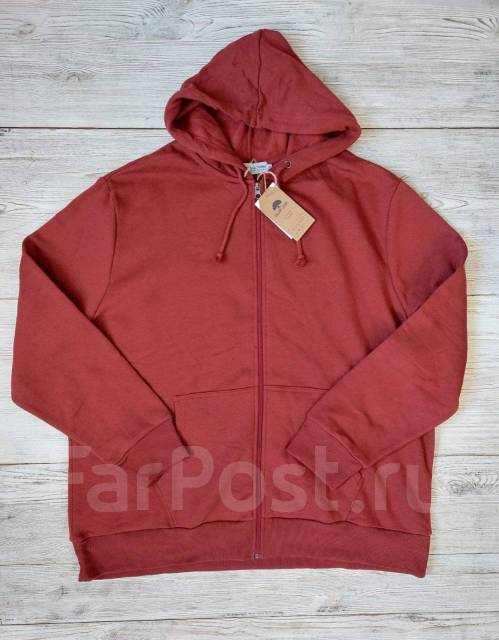 Толстовка на замке OKland Jeans, 46, 48, 50, 52, 54, 56, демисезон ...