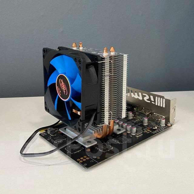Видеокарта Nvidia GeForce GTX 1050 2GB с башенным охлаждением, б/у, в ...