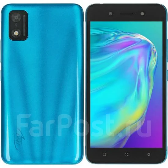 Смартфон ITEL A17 (W5006X) Lake blue/светло-синий, 16 гб, 5", 3G, новый ...