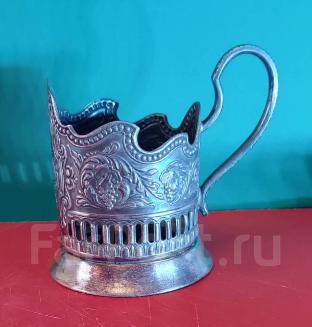 Подстаканник Кольчугино Миру мир мельхиор СССР - Антиквариат во ...