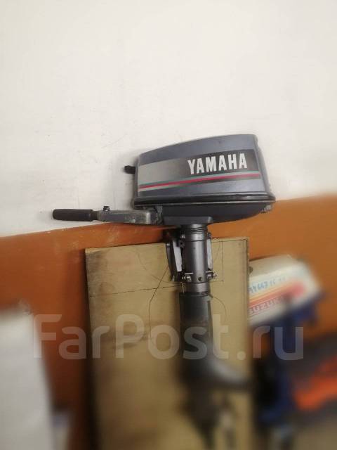 Мотор лодочный Yamaha 5, 5,00 л.с. S (381 мм), 1995 год, бензиновый, 2 ...