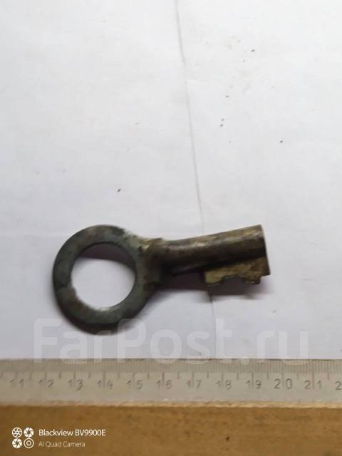 * Большой навесной амбарный замок СССР Винтаж с ключом исправен Клеймо ...