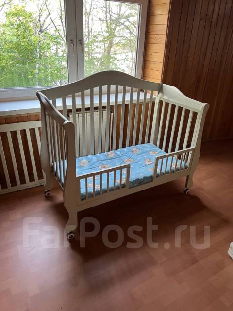 Детская кроватка giovanni 3 в 1 + два матраца, одеяло и др. в Подарок ...