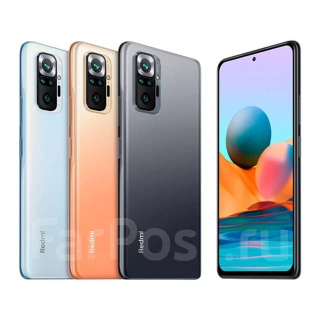 Смартфон Xiaomi Redmi Note 10 Pro 5G 8+128ГБ! Оригинал! ApStore, 6.67 ...