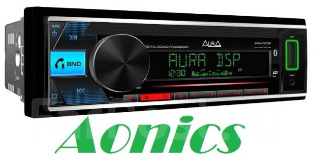 Процессорная 1DIN Автомагнитола Aura AMH-76DSP /3RCA /Блютуз, новый, в ...
