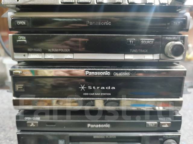 Магнитолы Panasonic strada 3шт, 2 DIN — 178x100 мм, б/у, под заказ ...