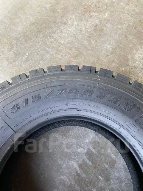 Tosso BS730D, 315/70 R22.5 18PR 151/148L - Шины во Владивостоке