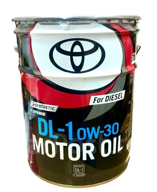 Масло синтетика Toyota 0W-30 DL-1 Diesel Japan На розлив Замена 250 р ...