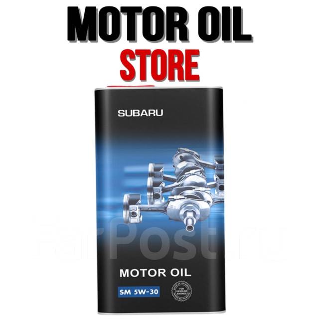 Моторное масло Subaru SM 5W-30 4L (Fanfaro), синтетическое, 4,00 л. SM ...
