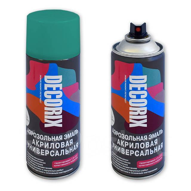 Краска-аэрозоль Decorix морская волна 200 гр, в наличии. Цена: 299₽ во ...