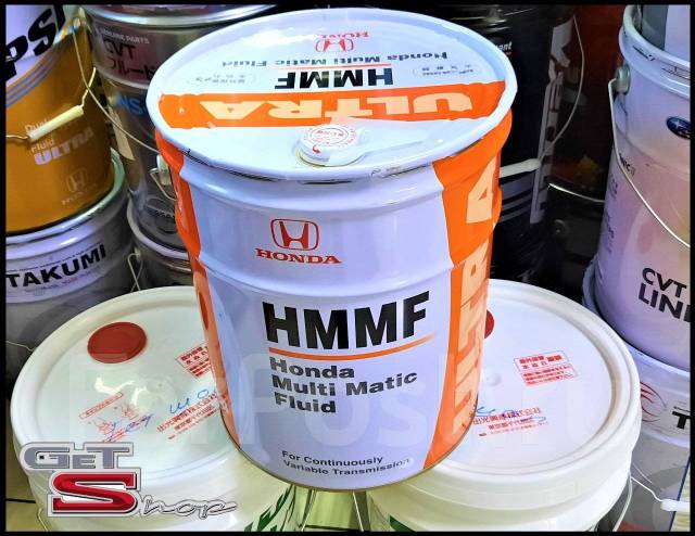 Трансмиссионная жидкость Honda Ultra HMMF 20л. (08260-99907), синтетическое, 20,00 л. CVT (для ...