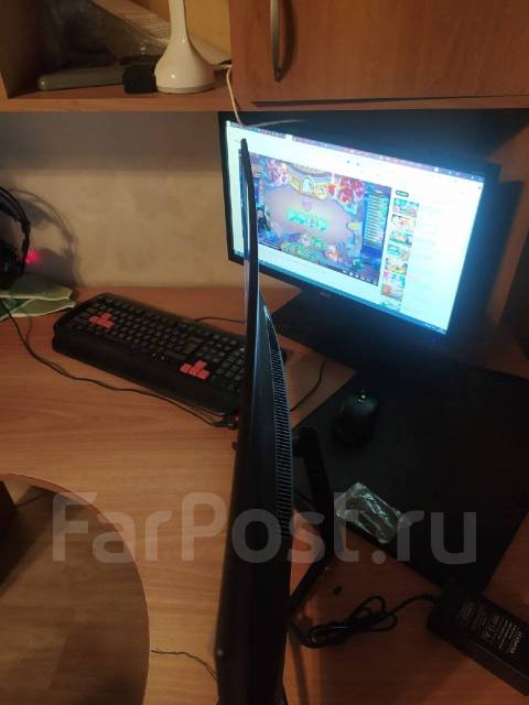 Продам Изогнутый Монитор HOG 27" 2к,165Гц, IPS, ЖК (LCD, LED, QLED ...