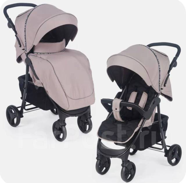 Прогулочная коляска-бежевая - Коляски и переноски во Владивостоке