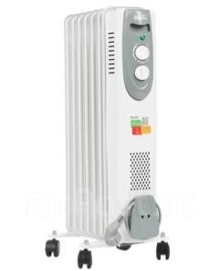 ]Масляный обогреватель Ballu Classic grey BOH/CL-07GRN белый [1500 Вт ...