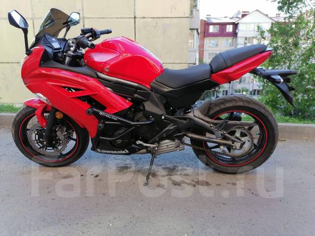 Kawasaki Ninja 650R, 2012, 650 куб. см. 4х тактный, с пробегом ...