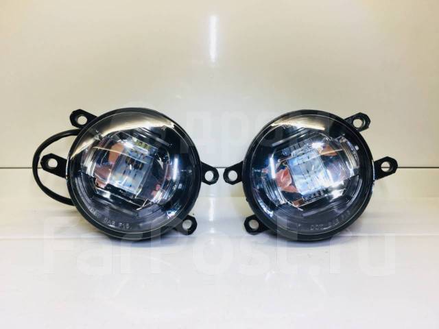 Туманки LED Toyota / Lexus LED комплект линза+дхо Совершенно новые ...
