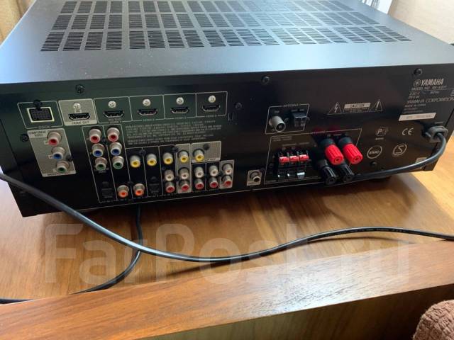 Yamaha rx-v371 с колонками, б/у, в наличии. Цена: 29 500₽ во Владивостоке