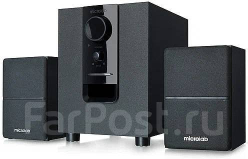 Колонки 2.1 Microlab M-106 черный - Акустические системы во Владивостоке