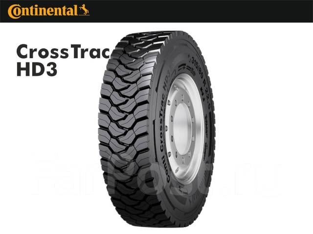 Continental Conti CrossTrac HD3, 3PMSF M+S 315/80 R22.5 156/150K 20PR - Шины в Магадане