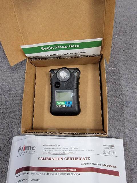 Газоанализатор MSA Altair O2 Pro, новый, в наличии. Цена: 5 000₽ во ...