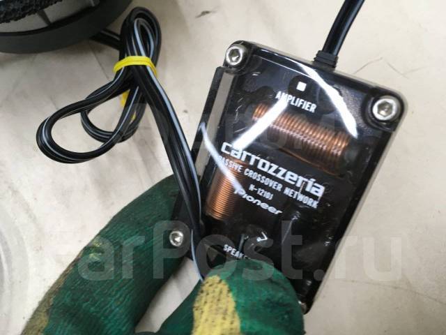 Динамики Pioneer Carrozeria TS-J12A+кроссоверы Carrozeria N1210J ...