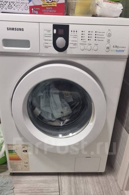 Samsung ecobubble стиральная машинка автомат, б/у, в наличии. Цена: 14 ...