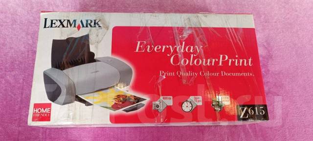 Принтер струйный Lexmark Z615, цветной. A4, б/у, в наличии. Цена: 1 000 ...