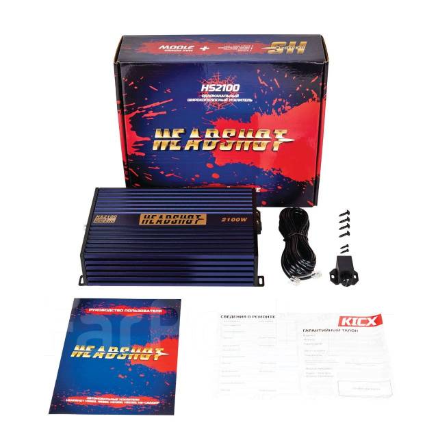 Усилитель HeadShot 2100 Динамика Авто Kicx - Усилители звука во ...