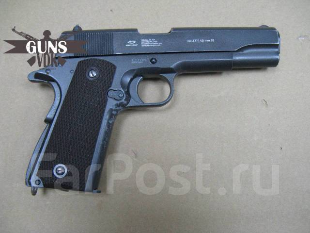 Пневматический пистолет Gletcher CLT1911 (Colt M1911), б/у, в наличии ...