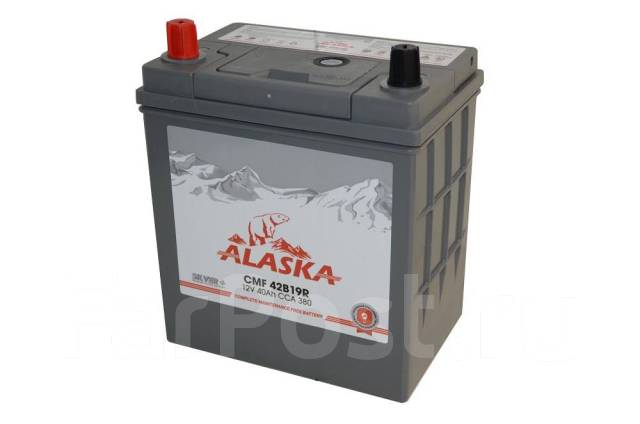 Аккумулятор Alaska 42B19R 40Ач 380А Корея 2022/-200р за БУ АКБ ...