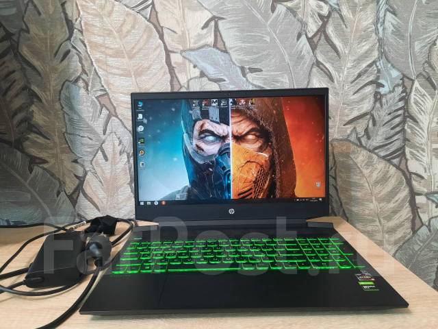 Мега Игровой Ноутбук HP Ryzen 5, Geforce GTX 1650 4Gb, ОЗУ12Gb, SSD ...