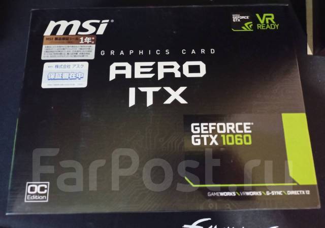 Видеокарта GTX1060 6gb - Видеокарты в Артеме