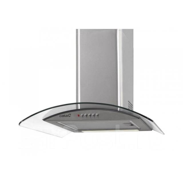 Вытяжка каминная Cata C-600 Glass /L Нержавеющая сталь