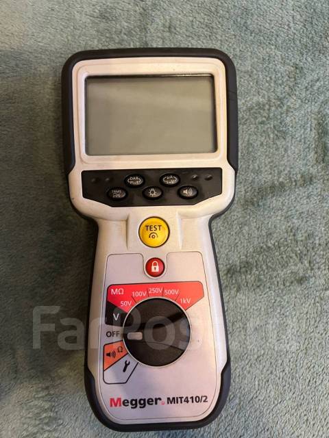 Мегаомметр Megger MIT 410/2 - Инструменты и строительное оборудование ...