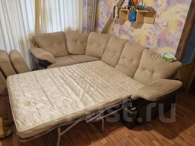 Диван кровать, угловой, раскладывающийся - Мебель в Артеме